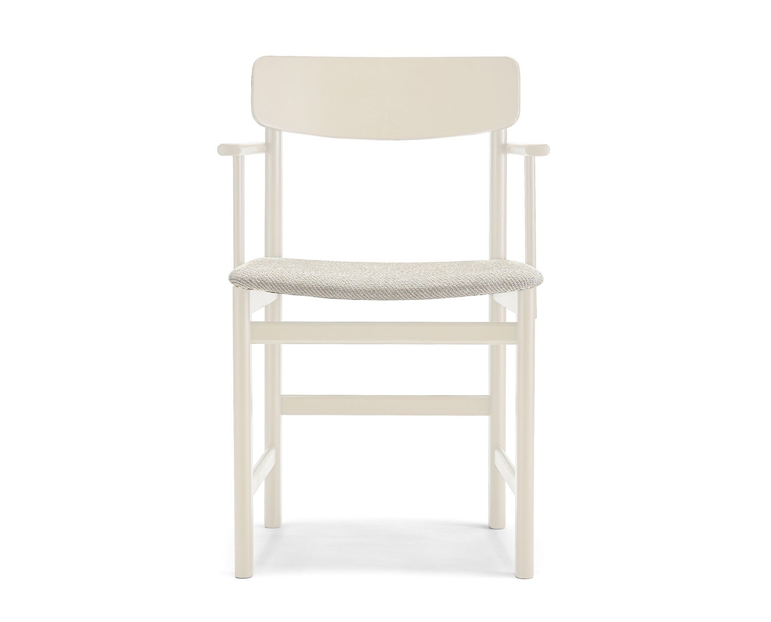Pal Karmstol | Creme Vit 49, Driftwood | Stolab | Tibergs Möbler