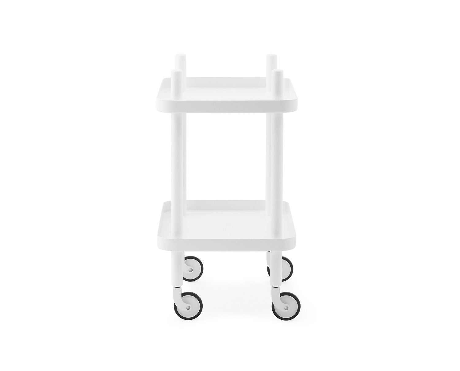 Block Bord | Vit/Vit | Normann Copenhagen | Tibergs Möbler