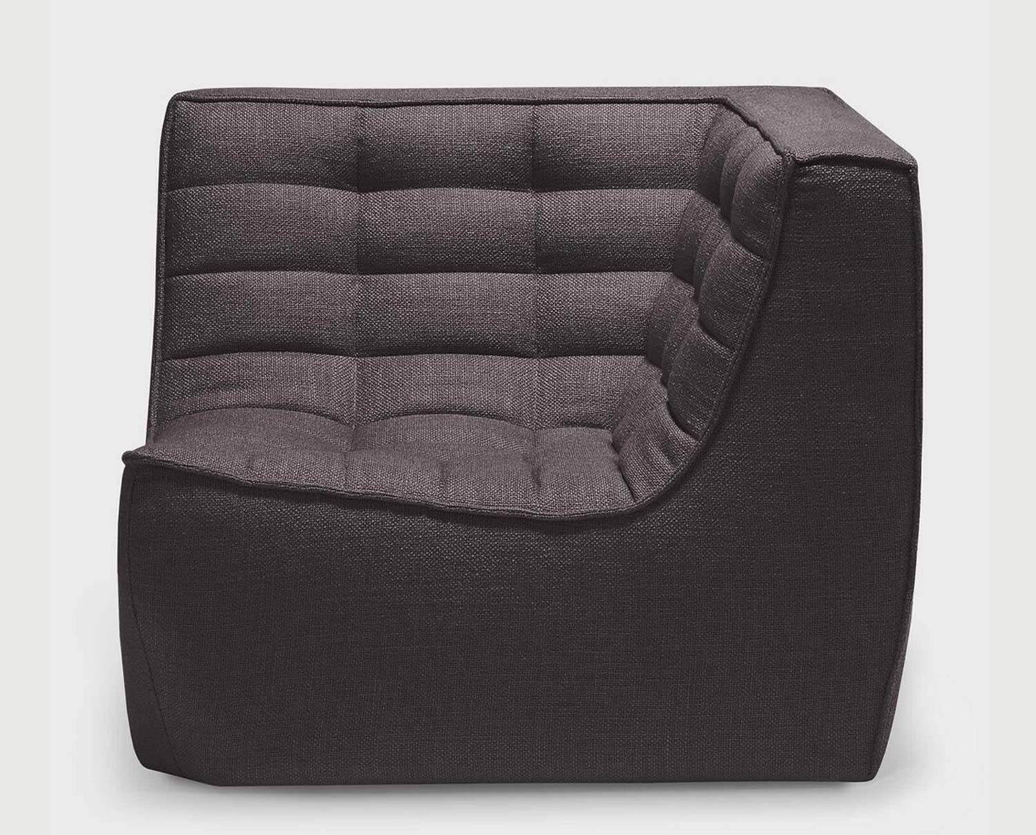 N701 Soffa Hörn | Tyg Dark Grey | Ethnicraft | Tibergs Möbler
